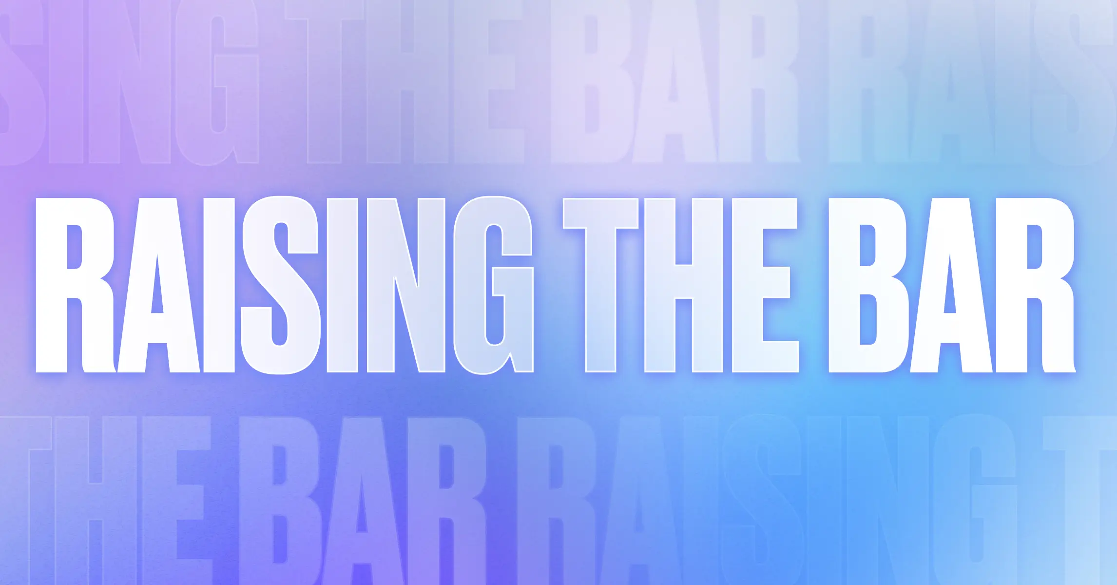 Raising The Bar - Trolley Product Release 2025